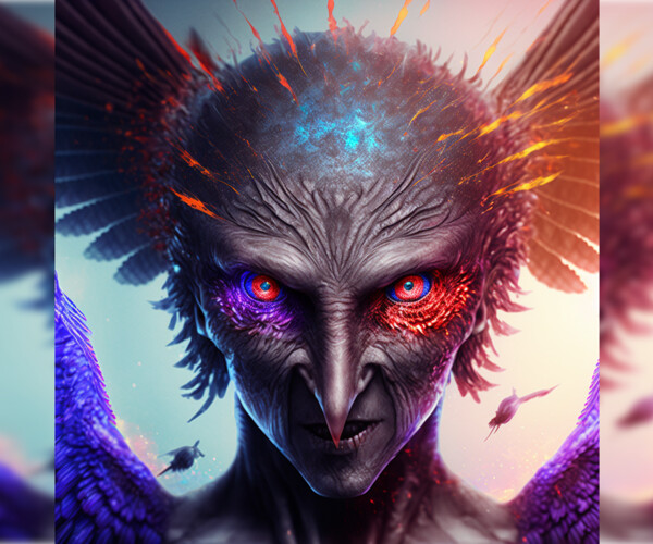 ArtStation - Corrupted Seraphim | Artworks