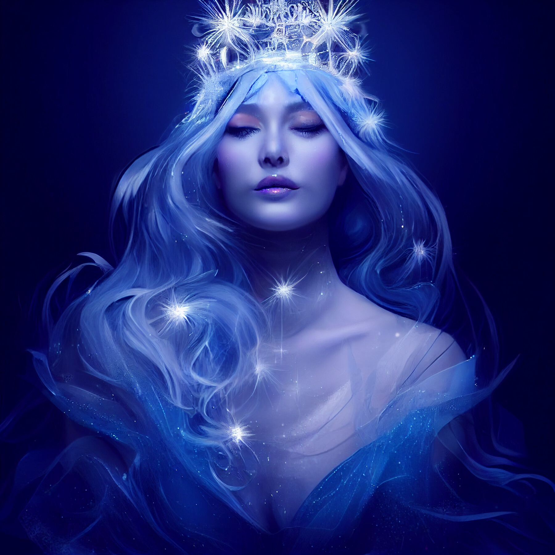 ArtStation - Esther, Queen of Ice | Artworks