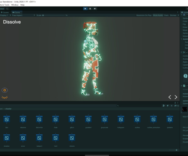 ArtStation - Unity VFX - 2D Shader Pack | Game Assets
