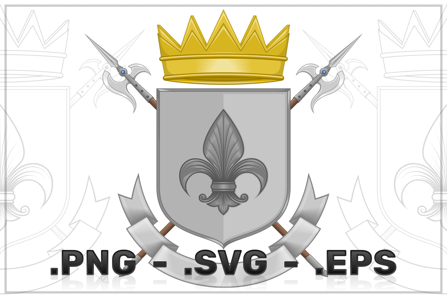 ArtStation - Medieval Coat of Arms vector design | Artworks