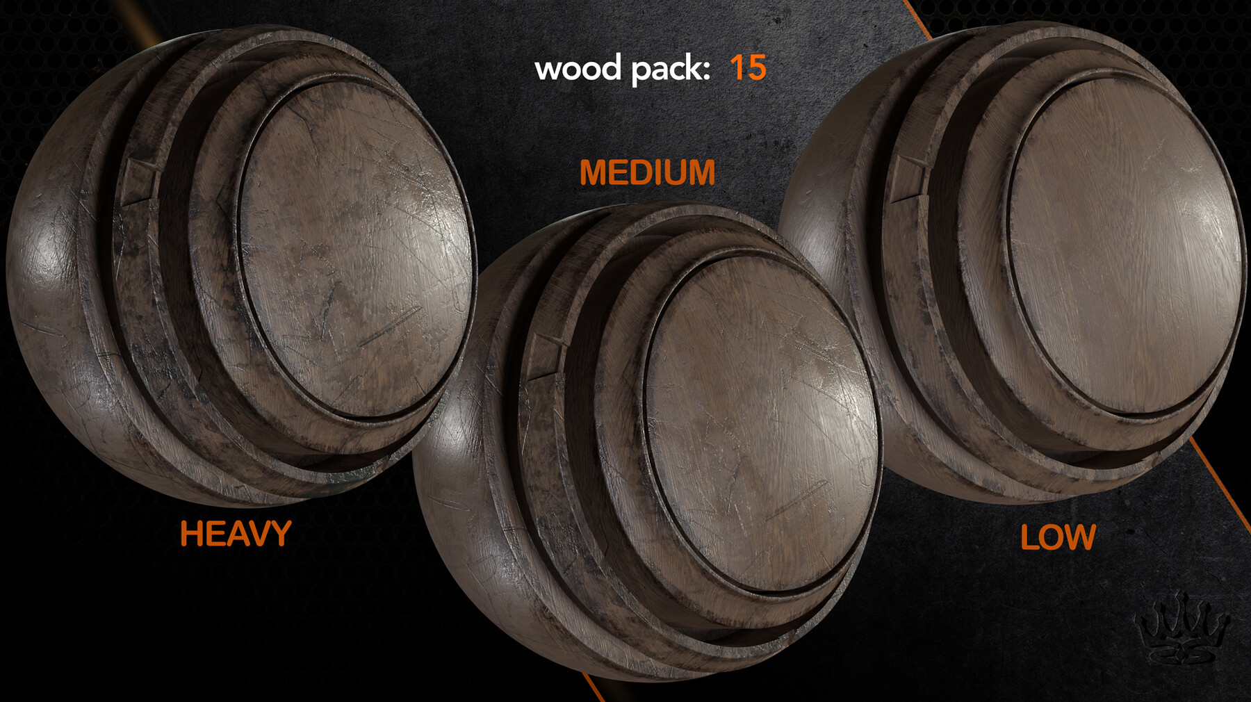 ArtStation - wood smart materials vol 01 | Game Assets