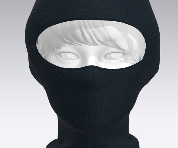 ArtStation - Balaclava Outfits MD CLO 3D zprj project files 3D model ...