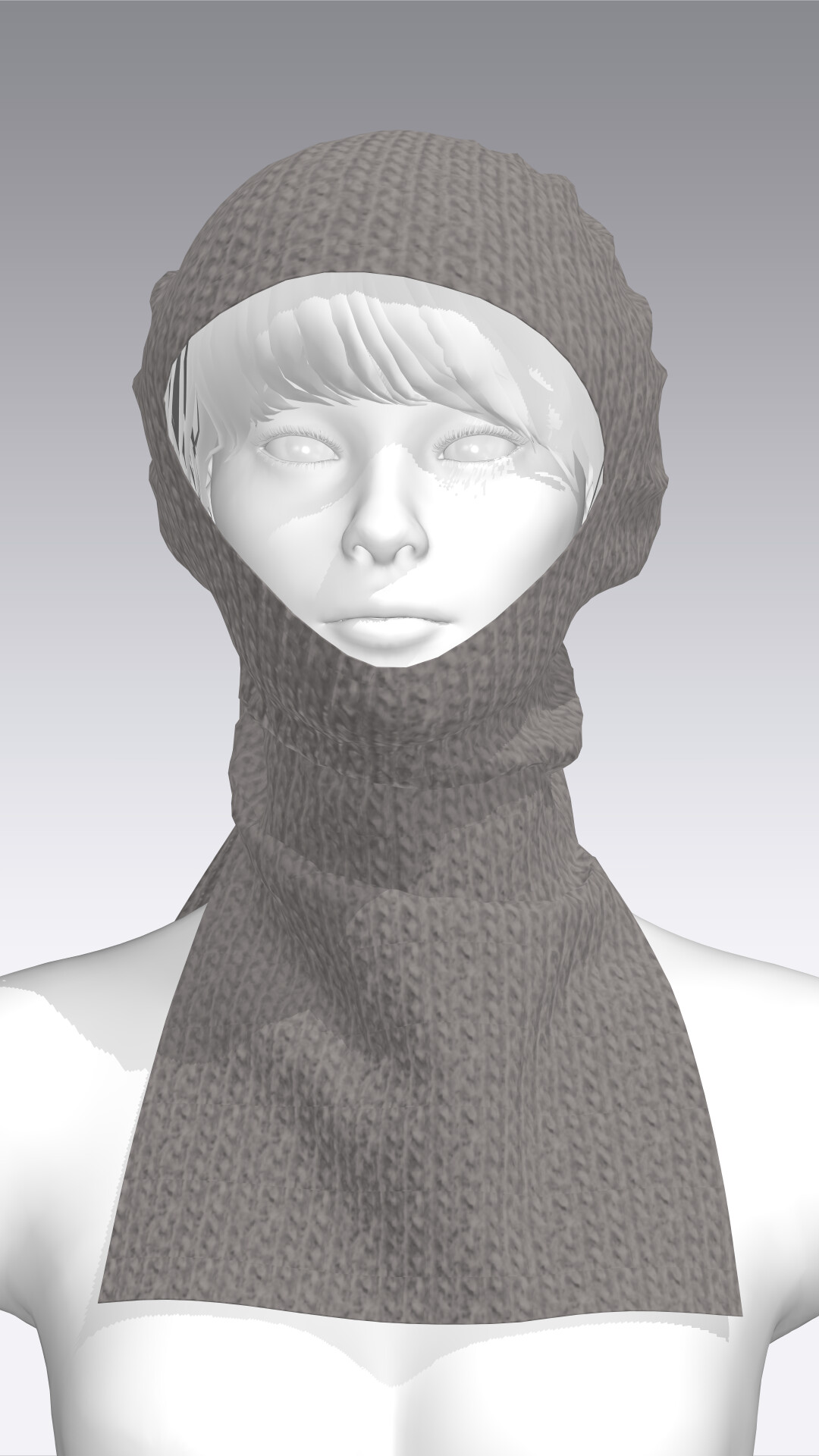 ArtStation - Balaclava Outfits MD CLO 3D zprj project files 3D model ...