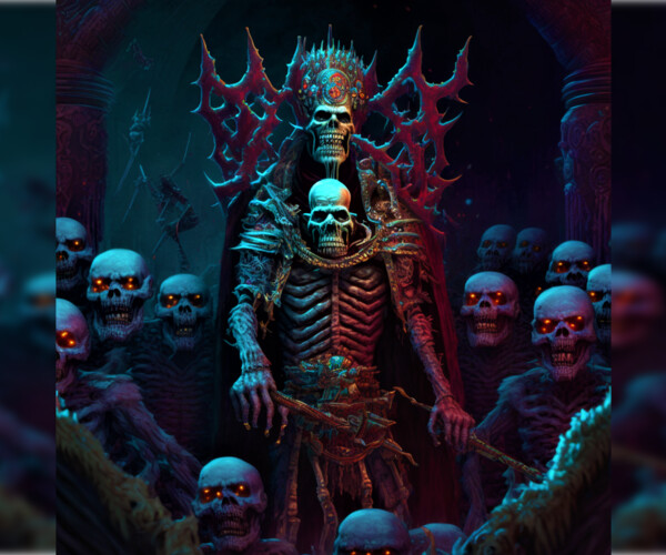 ArtStation - Bone King | Artworks