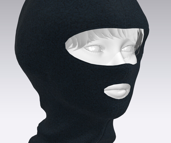 ArtStation - Balaclava Outfits MD CLO 3D zprj project files | Game Assets