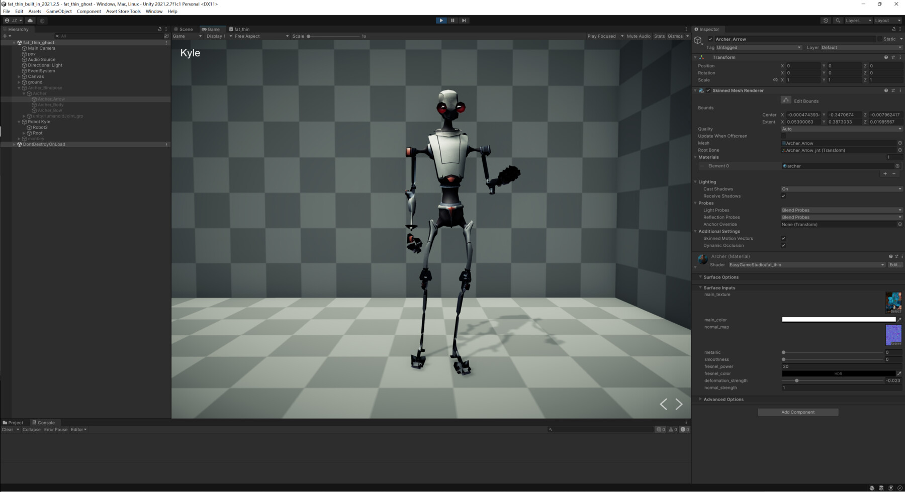 ArtStation - Unity VFX - Fat Thin Effect | Game Assets