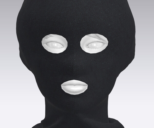 ArtStation - Balaclava Outfits MD CLO 3D zprj project files | Game Assets