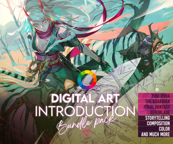 ArtStation - DIGITAL ART Introduction - BUNDLE PACK | Tutorials
