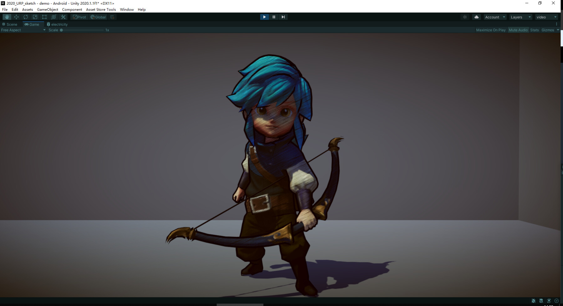 ArtStation - Unity VFX - Sketch Effect | Game Assets