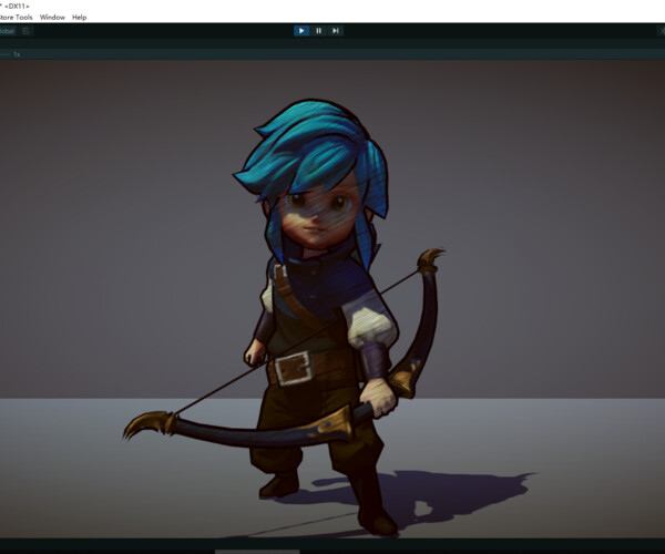 ArtStation - Unity VFX - Sketch Effect | Game Assets