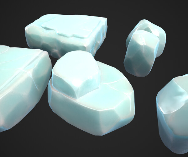 ArtStation - Ice Chunks | Game Assets
