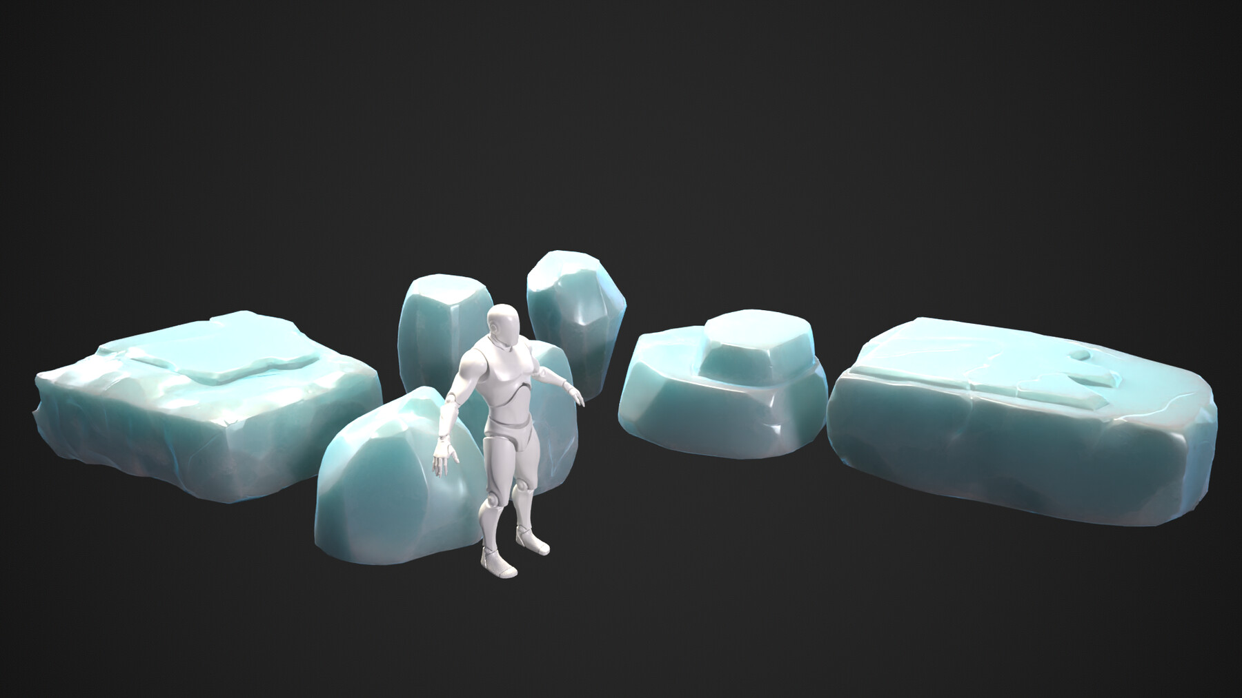 ArtStation - Ice Chunks | Game Assets