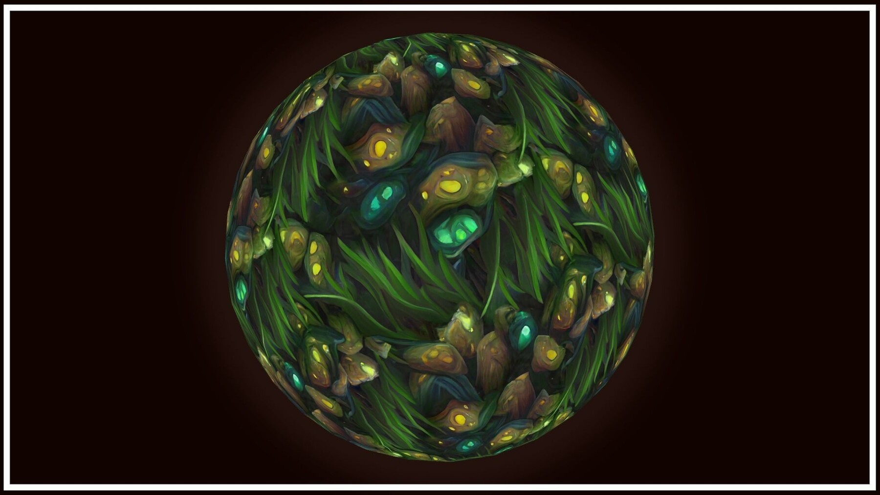 ArtStation - Grass Magic Forest Floor: 10 TEXTURES (Hand-painted ...