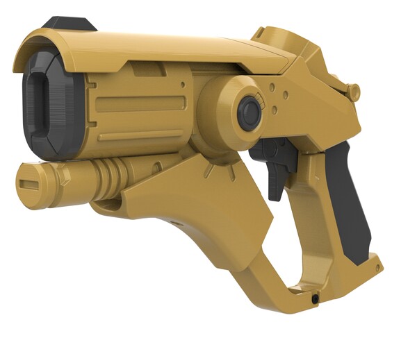 ArtStation - Mercy Blaster 3 Skins - Overwatch - Printable 3d model ...