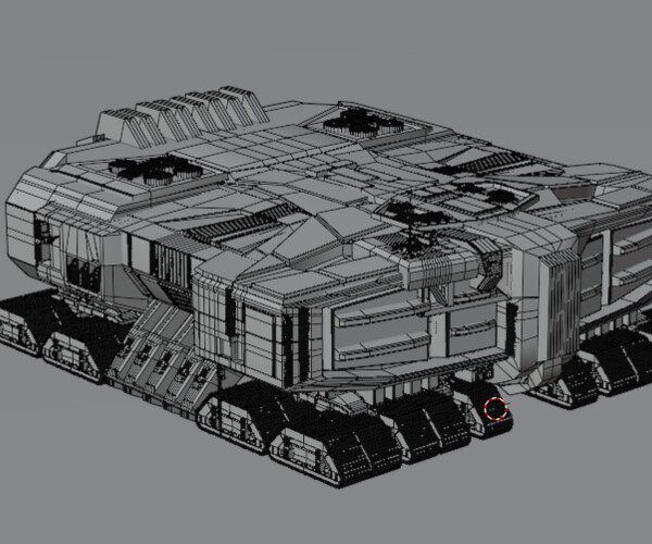 ArtStation - Atreides Spice Harvester 3D model | Resources