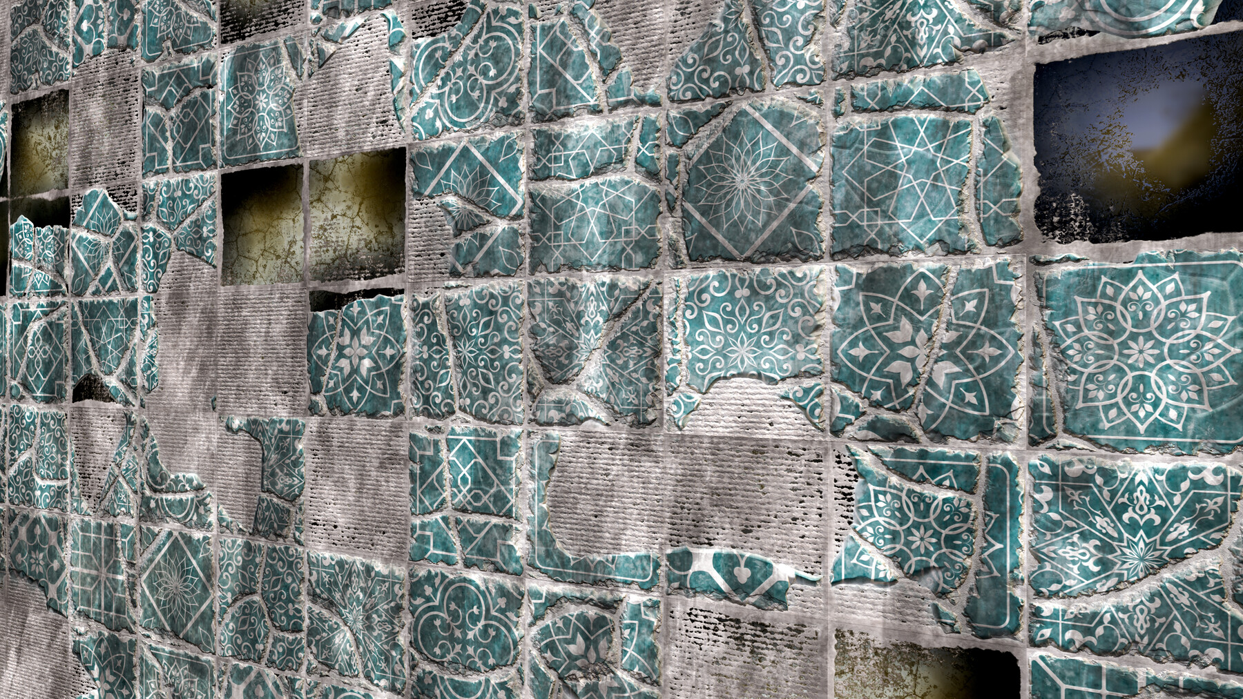 ArtStation - 10+1 Hgh quality Patterned ceramic tiles + Tutorial how to ...