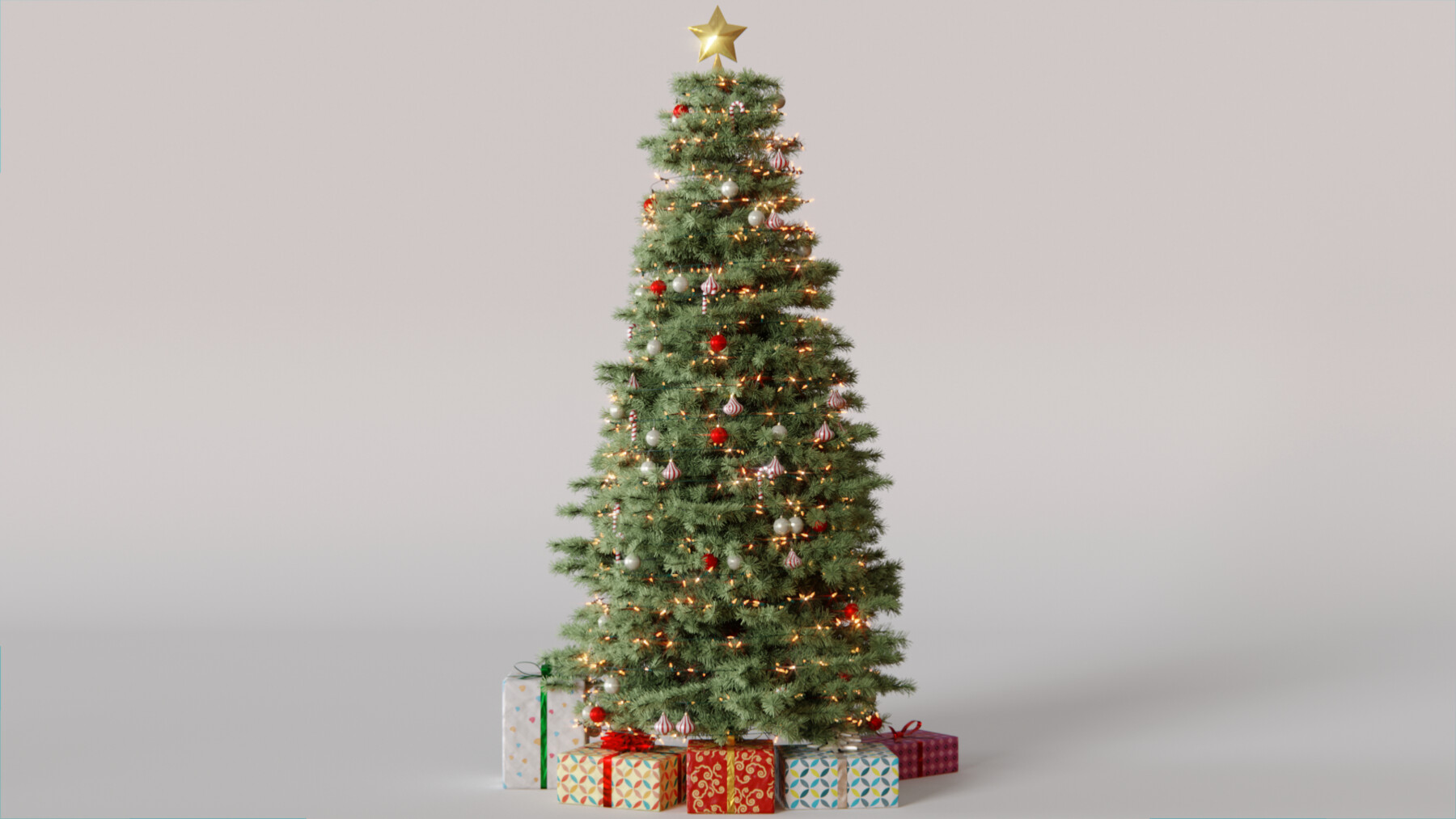 ArtStation - Christmas Tree 3d Model | Resources