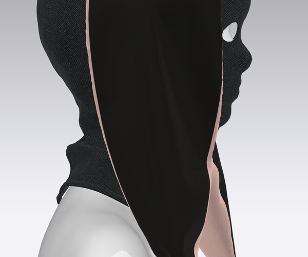 ArtStation - Balaclava Outfits MD CLO 3D zprj project files | Game Assets