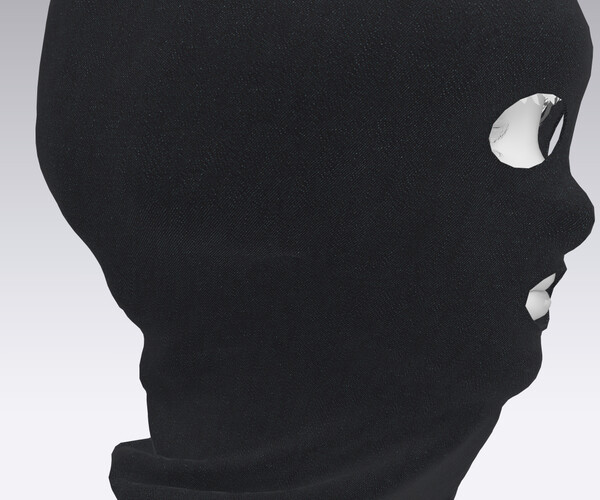 ArtStation - Balaclava Outfits MD CLO 3D zprj project files | Game Assets
