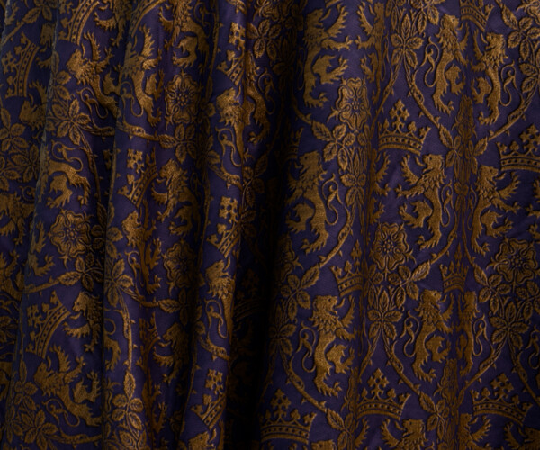 ArtStation - Royal Lion fabric. Inspired by Game of Thrones, Purple ...