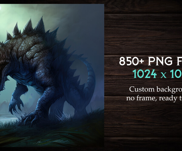 ArtStation - Fantasy Creatures Portraits | Game Assets