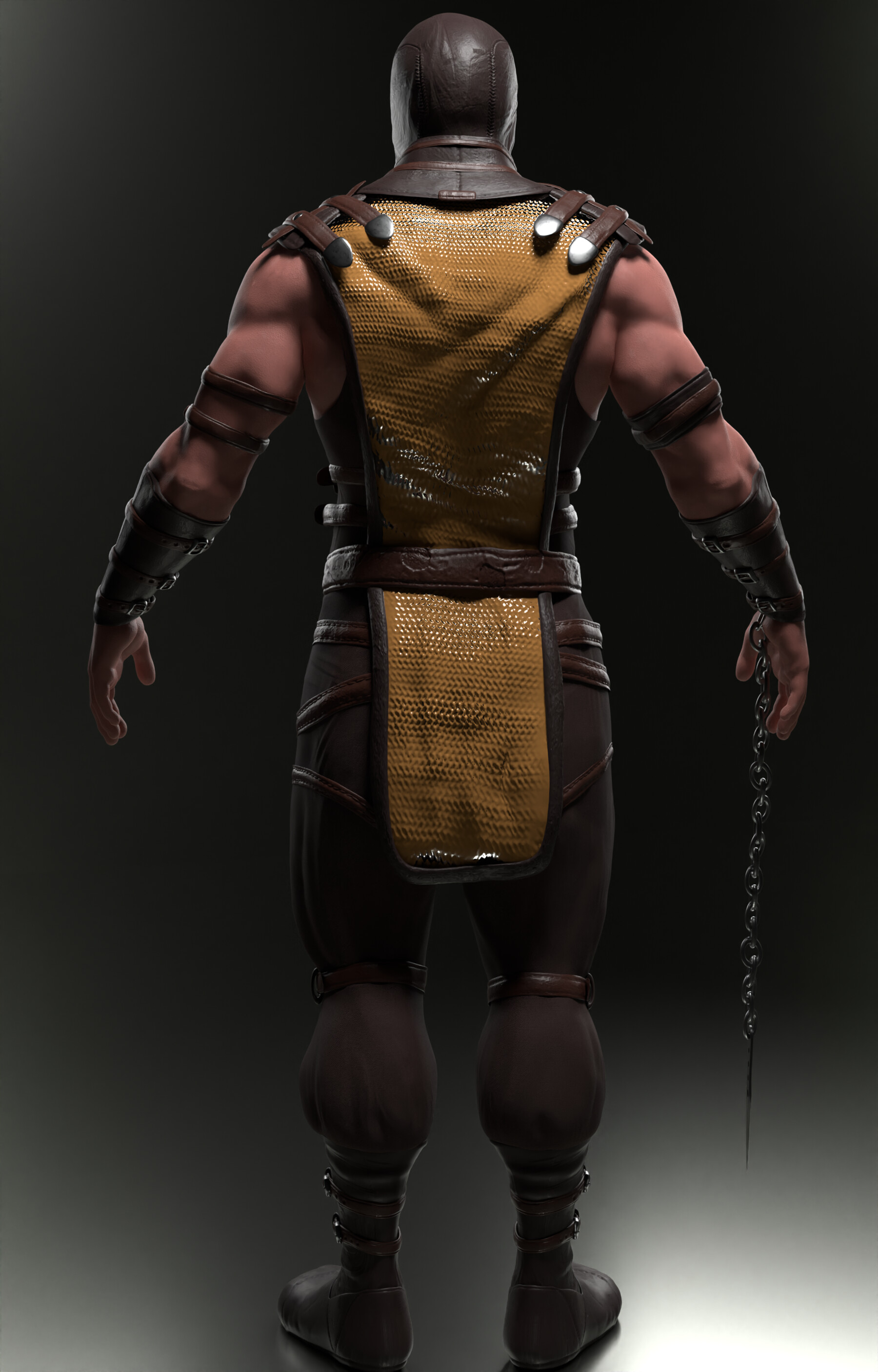 ArtStation - Scorpion Mortal Kombat model | Resources