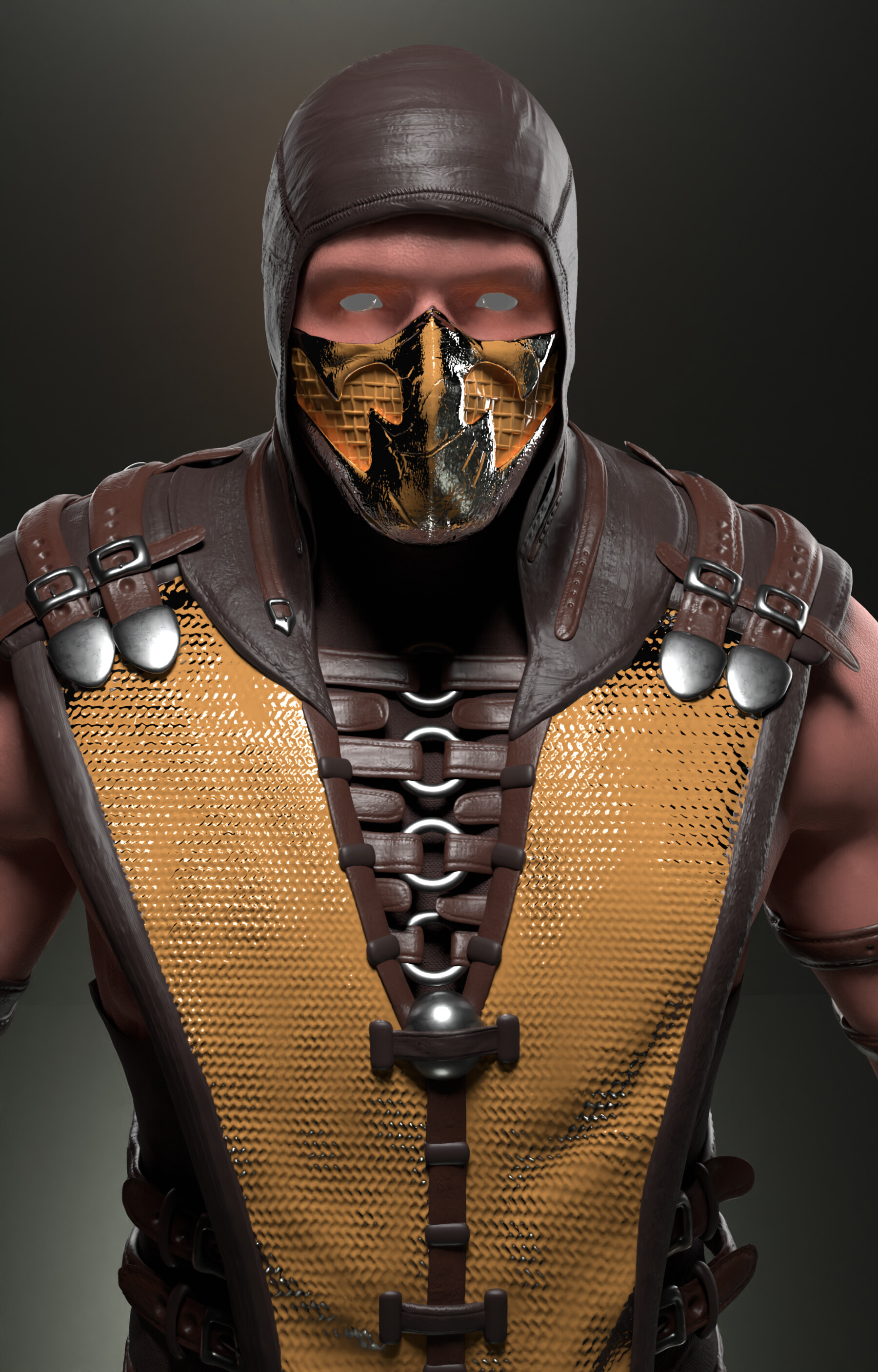 ArtStation - Scorpion Mortal Kombat model | Resources