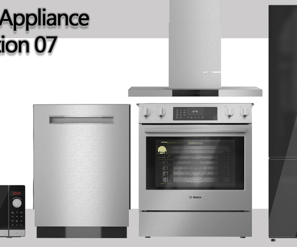 ArtStation - Bosch Appliance Collection 07 | Resources