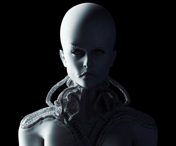 ArtStation - Alien Woman | Resources