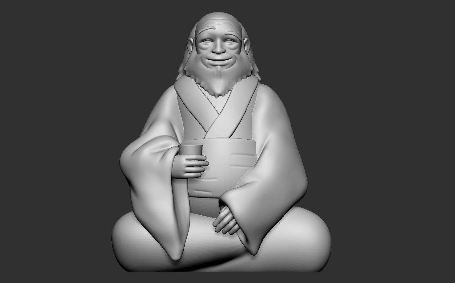 ArtStation - Uncle Iroh - Avatar The Last Airbender - 3D Print Model ...