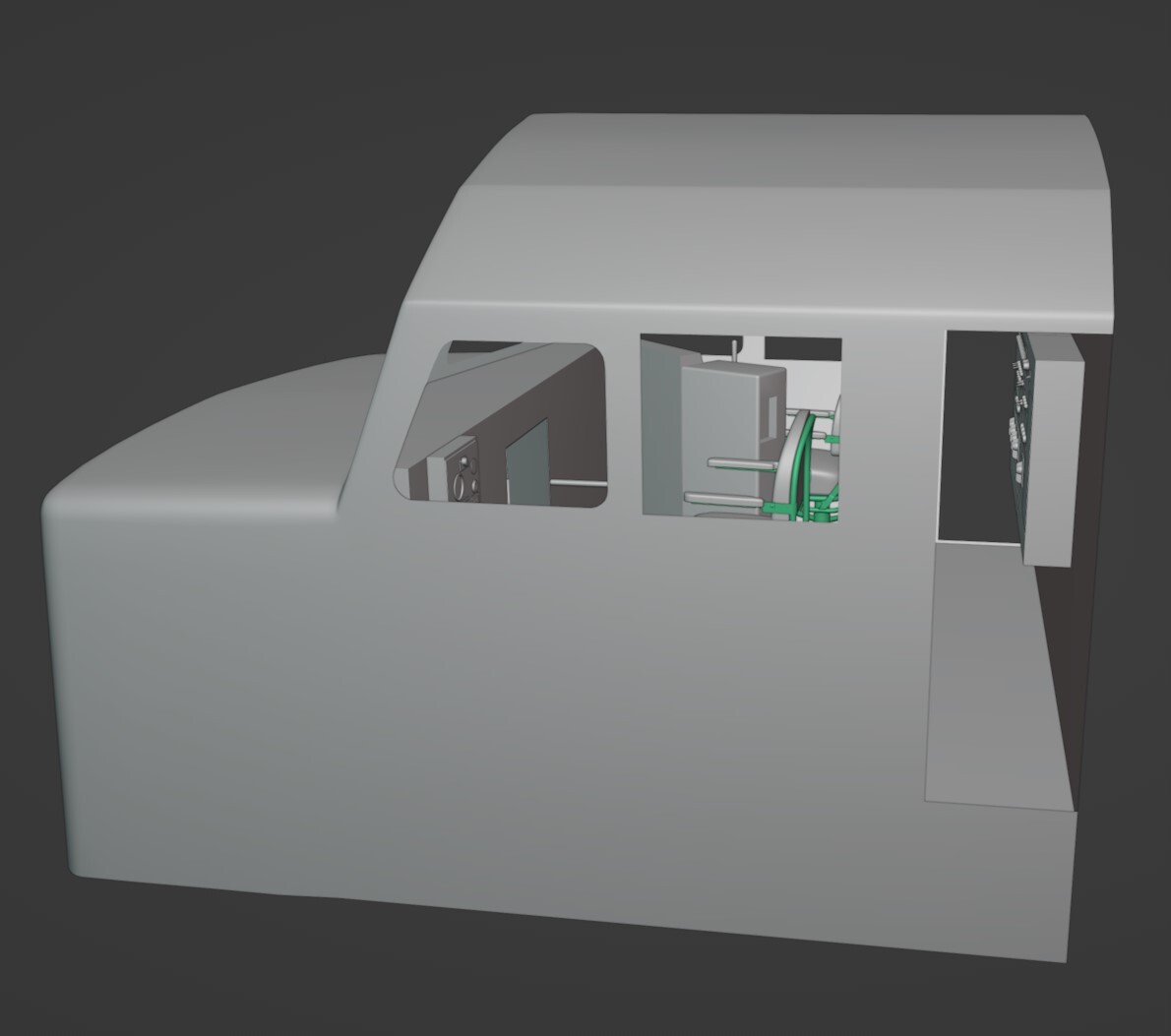 ArtStation - Diesel Train Locomotive GE P30CH | Resources