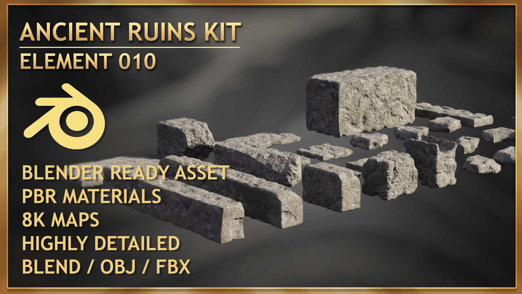 ArtStation - Ancient Ruins - Element 010 | Resources