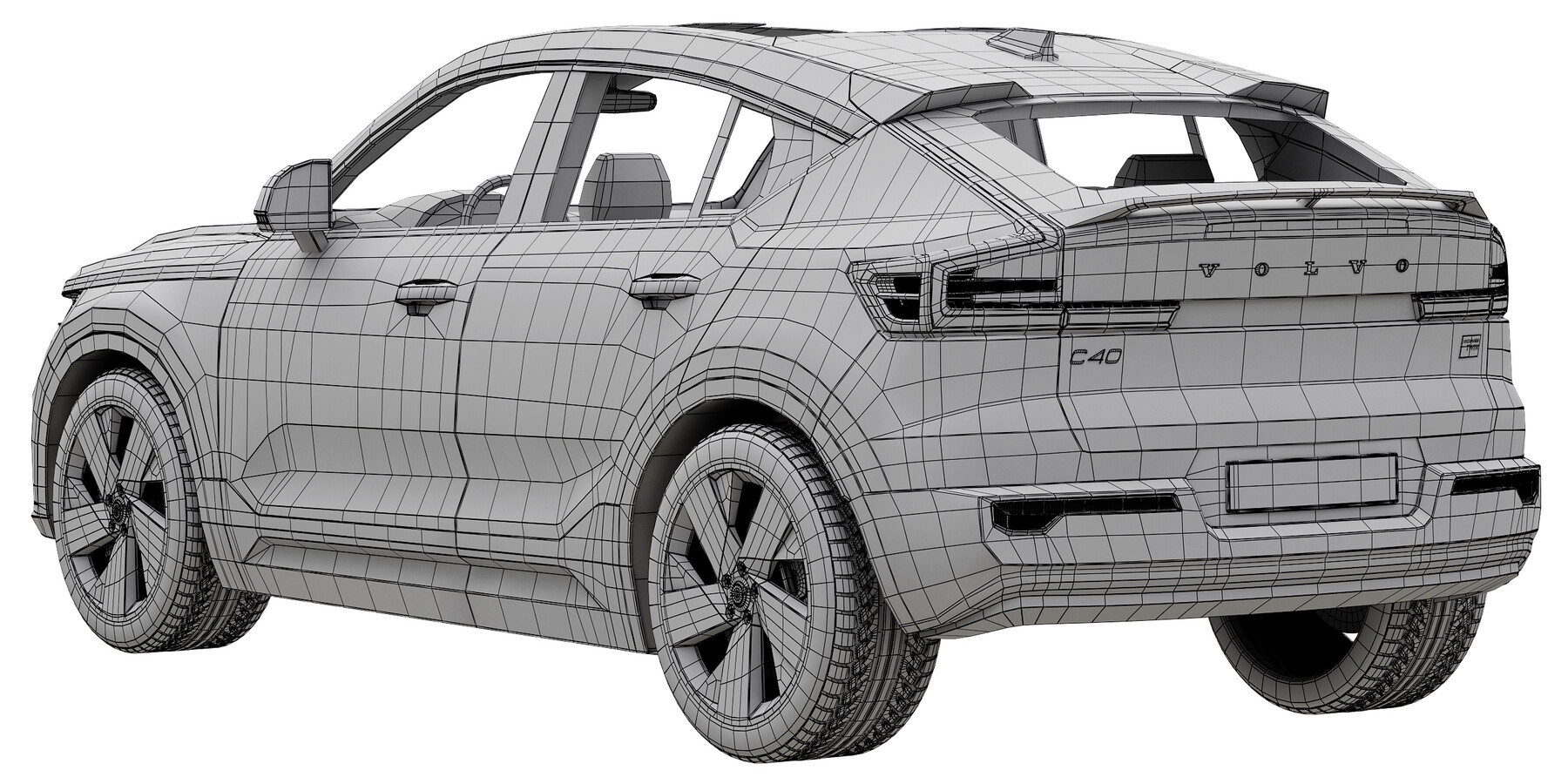 ArtStation - Volvo C40 Recharge | Resources