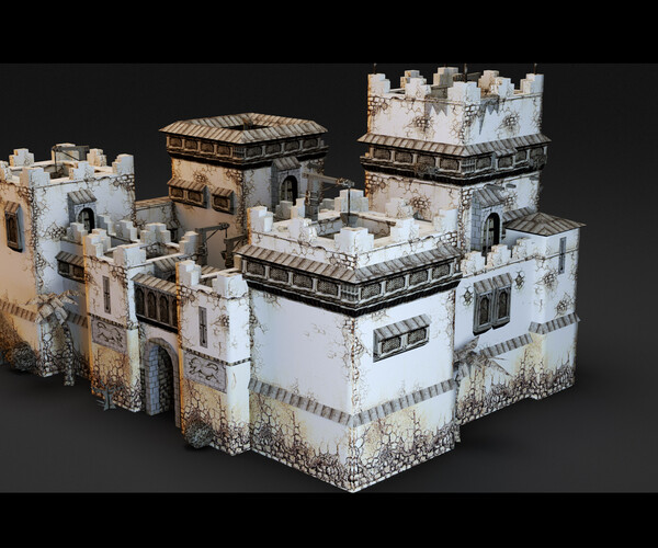 ArtStation - Fortress- 3d Model | Resources