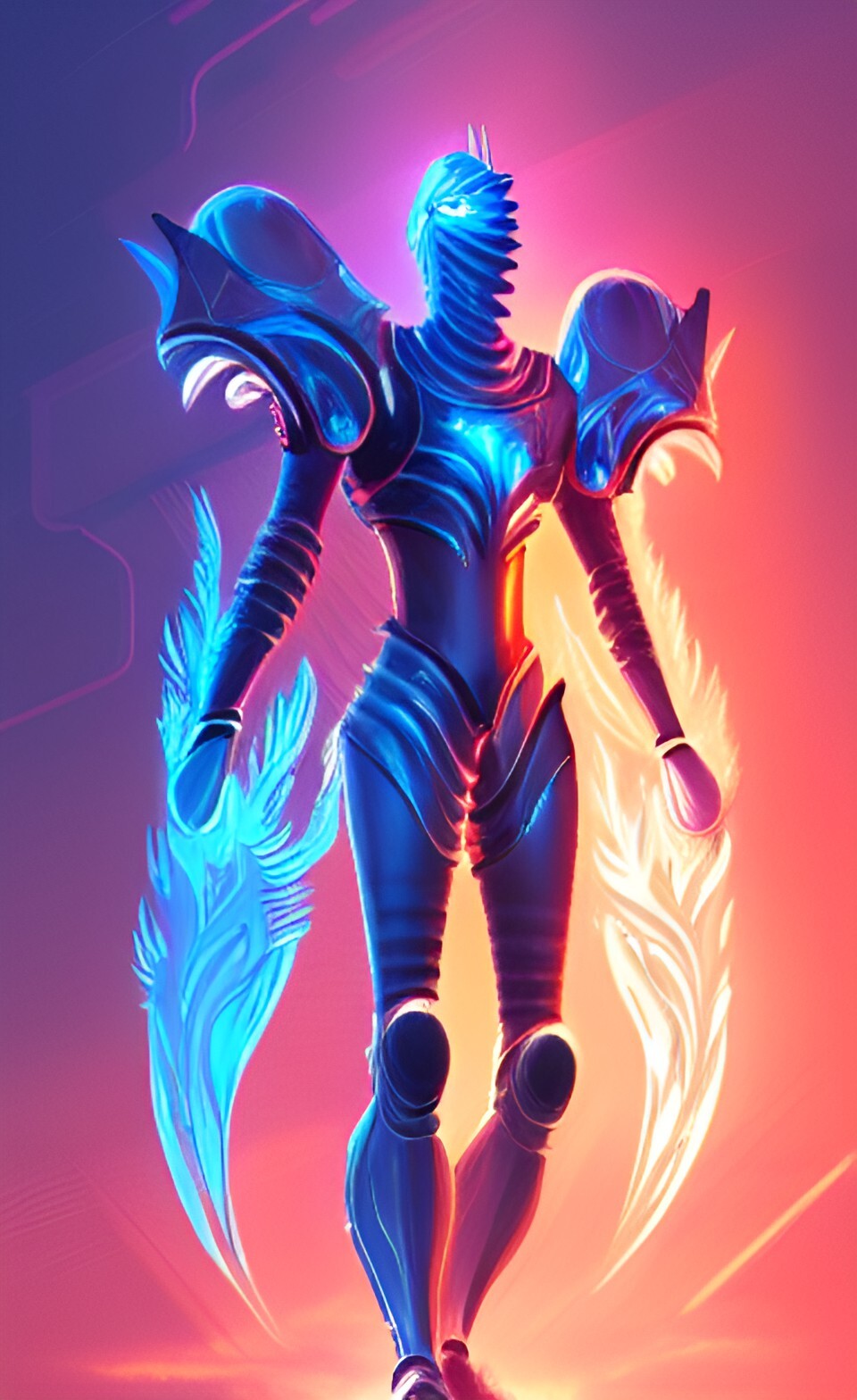 ArtStation - 1047 cyber knight 7500 jpg pack wombo art | Artworks