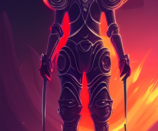 ArtStation - 1047 cyber knight 7500 jpg pack wombo art | Artworks