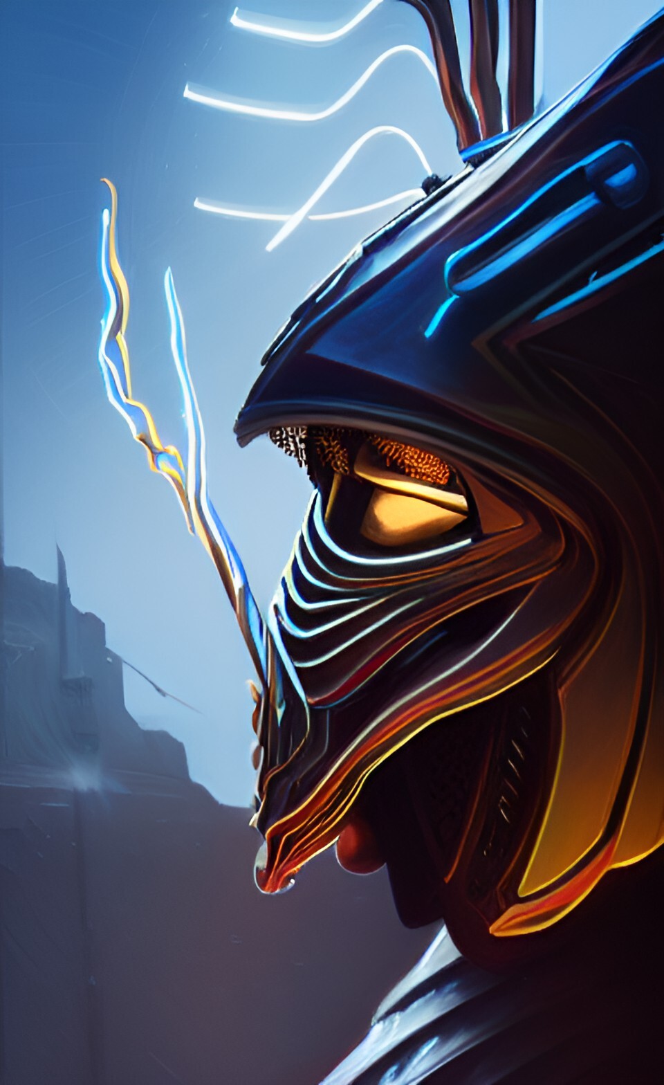 ArtStation - 1047 cyber knight 7500 jpg pack wombo art | Artworks