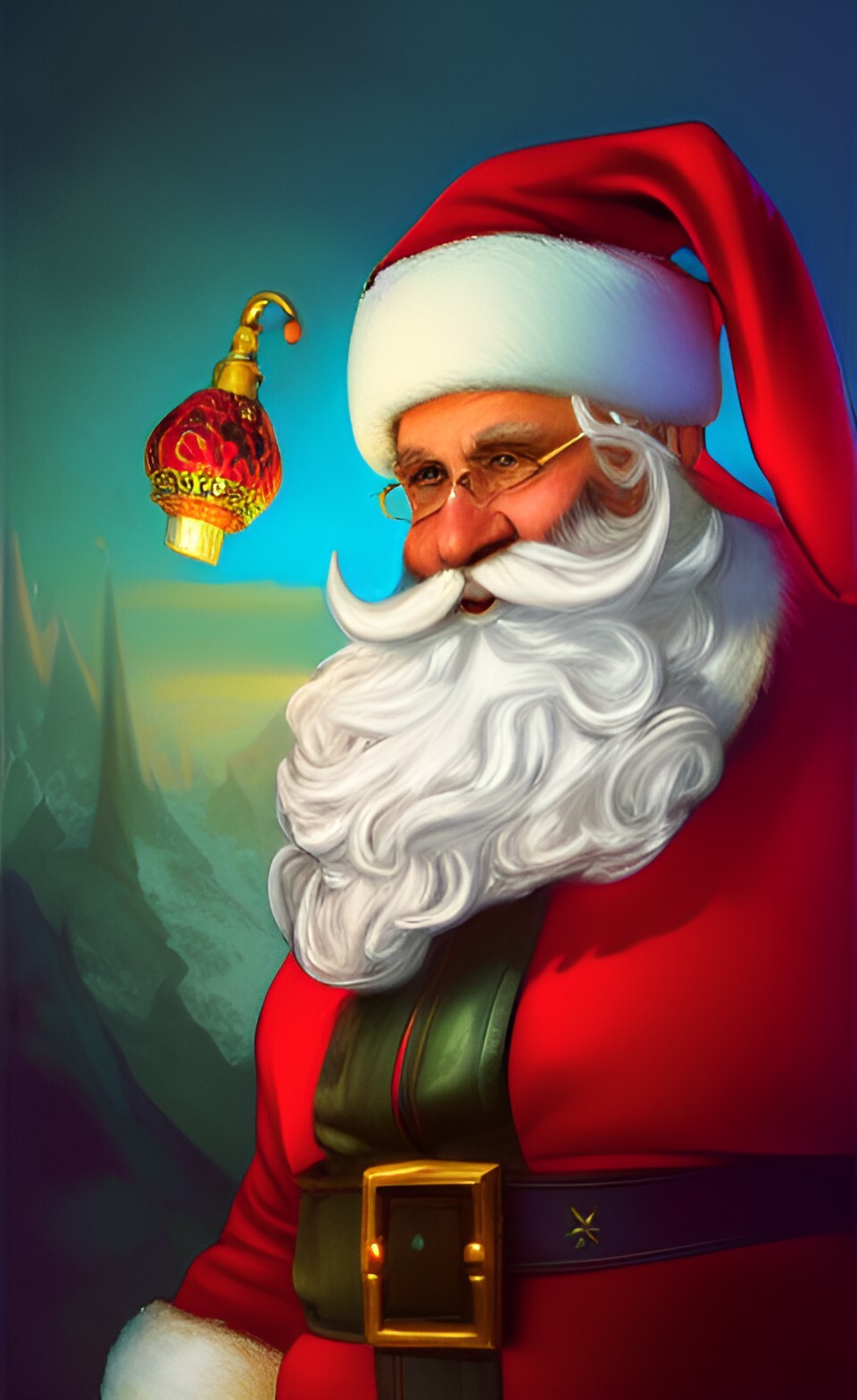 ArtStation - Santa Claus 4800 jpg pack wombo art | Artworks