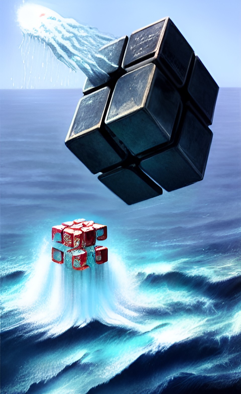 ArtStation - 1077 alien cube 4400 jpg pack wombo art | Artworks