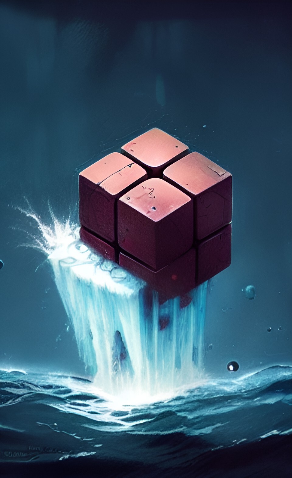 ArtStation - 1077 alien cube 4400 jpg pack wombo art | Artworks