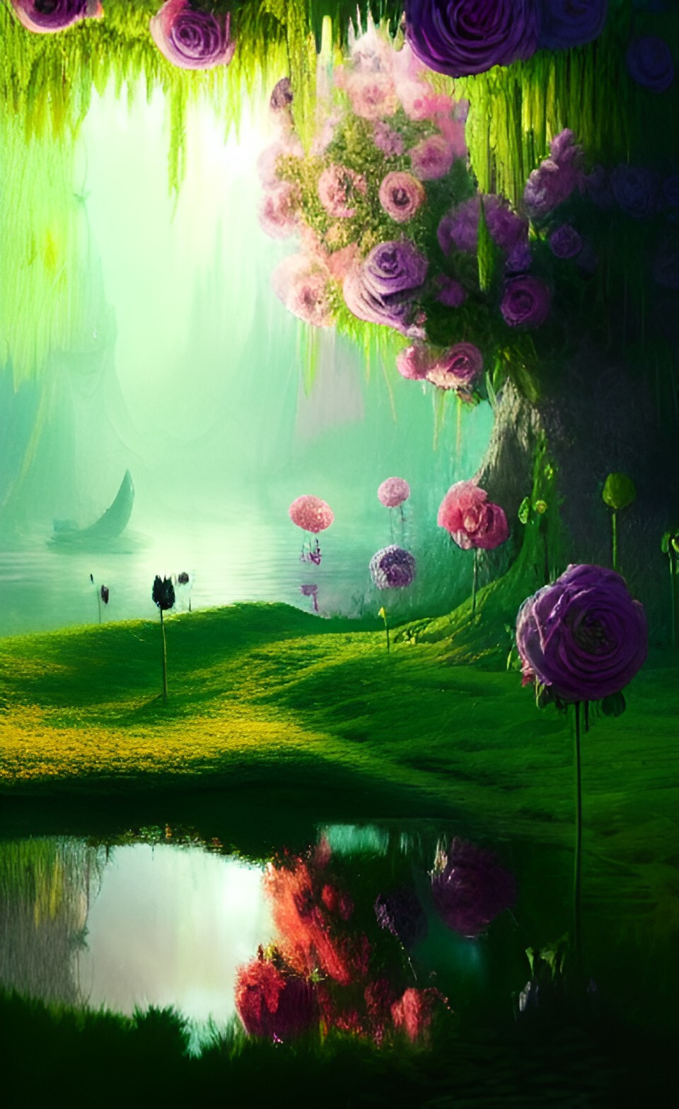 ArtStation - 1075 fantasy flowers 4200 jpg pack wombo art | Artworks