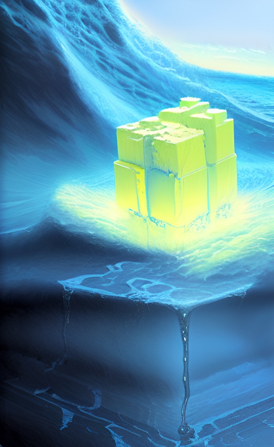 ArtStation - 1077 alien cube 4400 jpg pack wombo art | Artworks