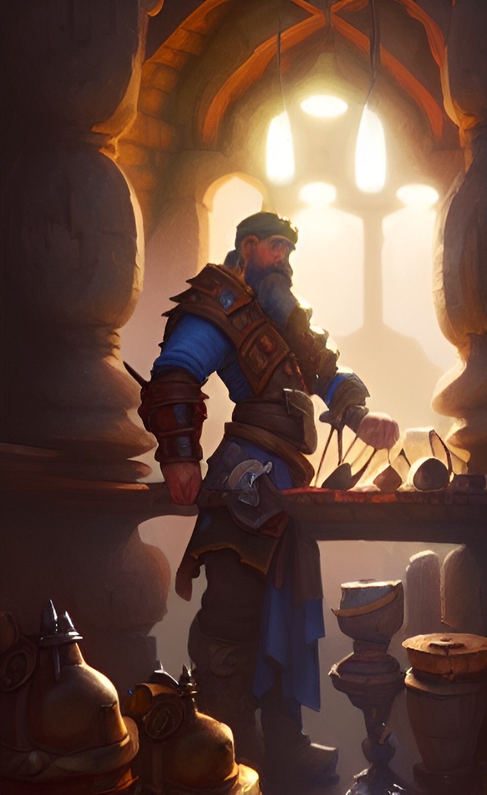 ArtStation - 1076 blacksmith armory 3400 jpg pack wombo art | Artworks