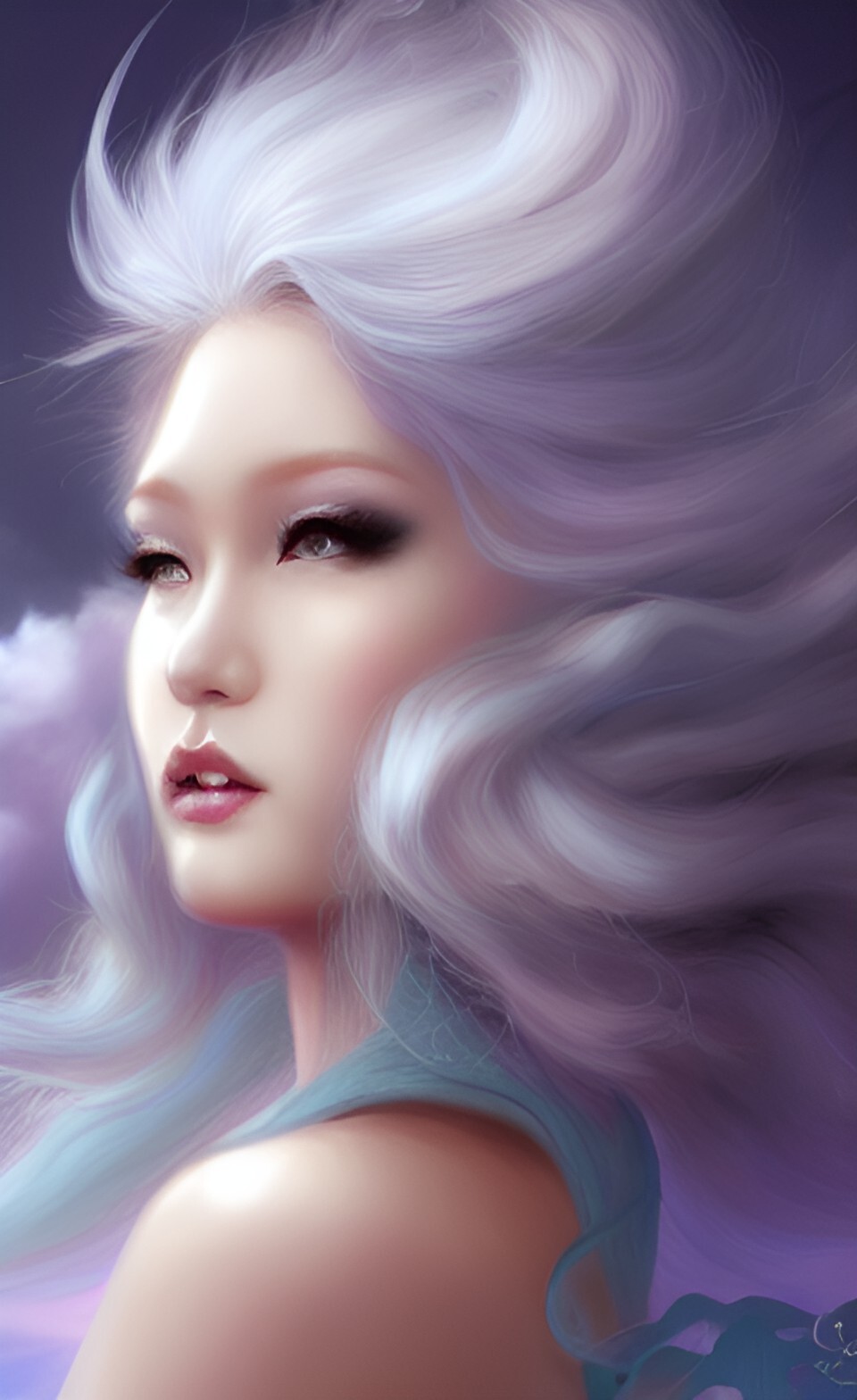 ArtStation - stormy cloud goddess 3400 jpg pack wombo art | Artworks