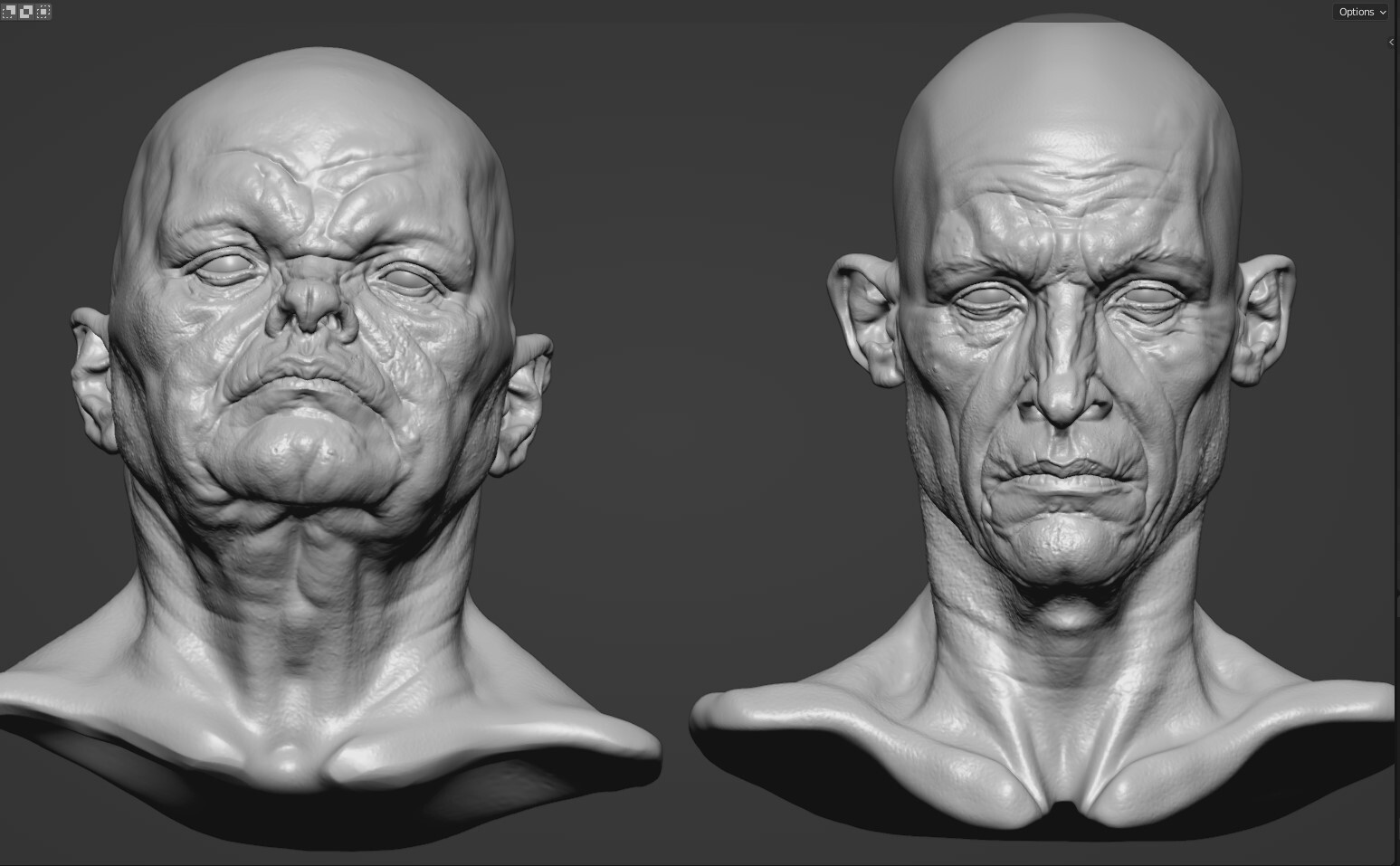 ArtStation - Heads Bundle 1 - 8 Unique Character Portraits | Resources