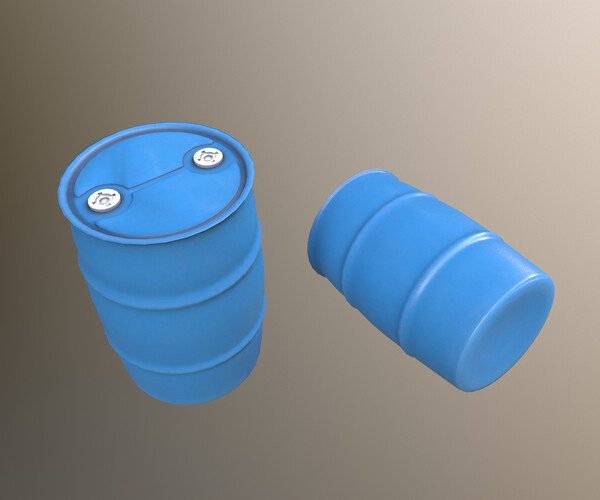 ArtStation - Plastic Barrel | Resources