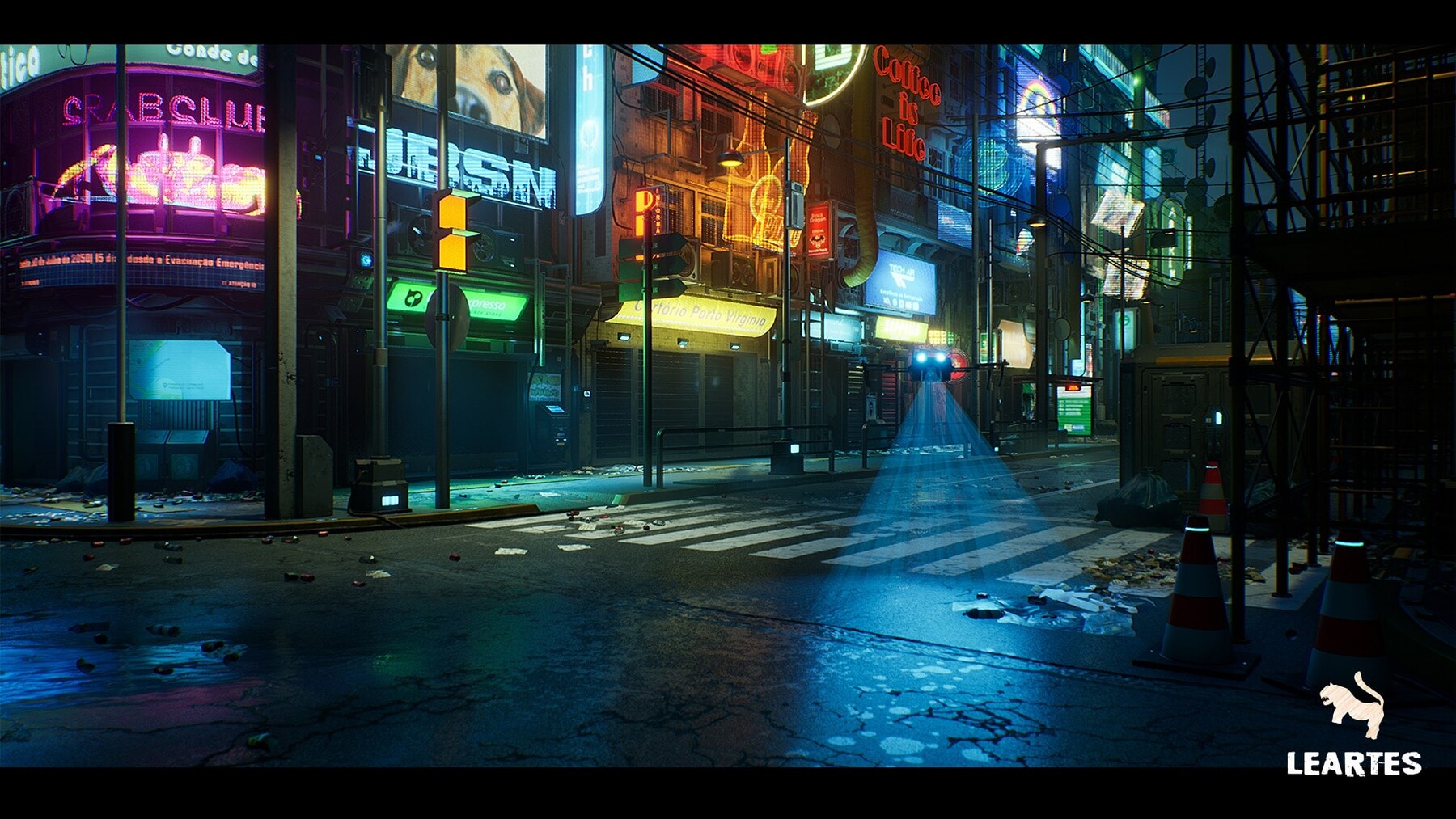 ArtStation - Cyberpunk Environment MegaBundle / 10 packs in 1 | Game Assets