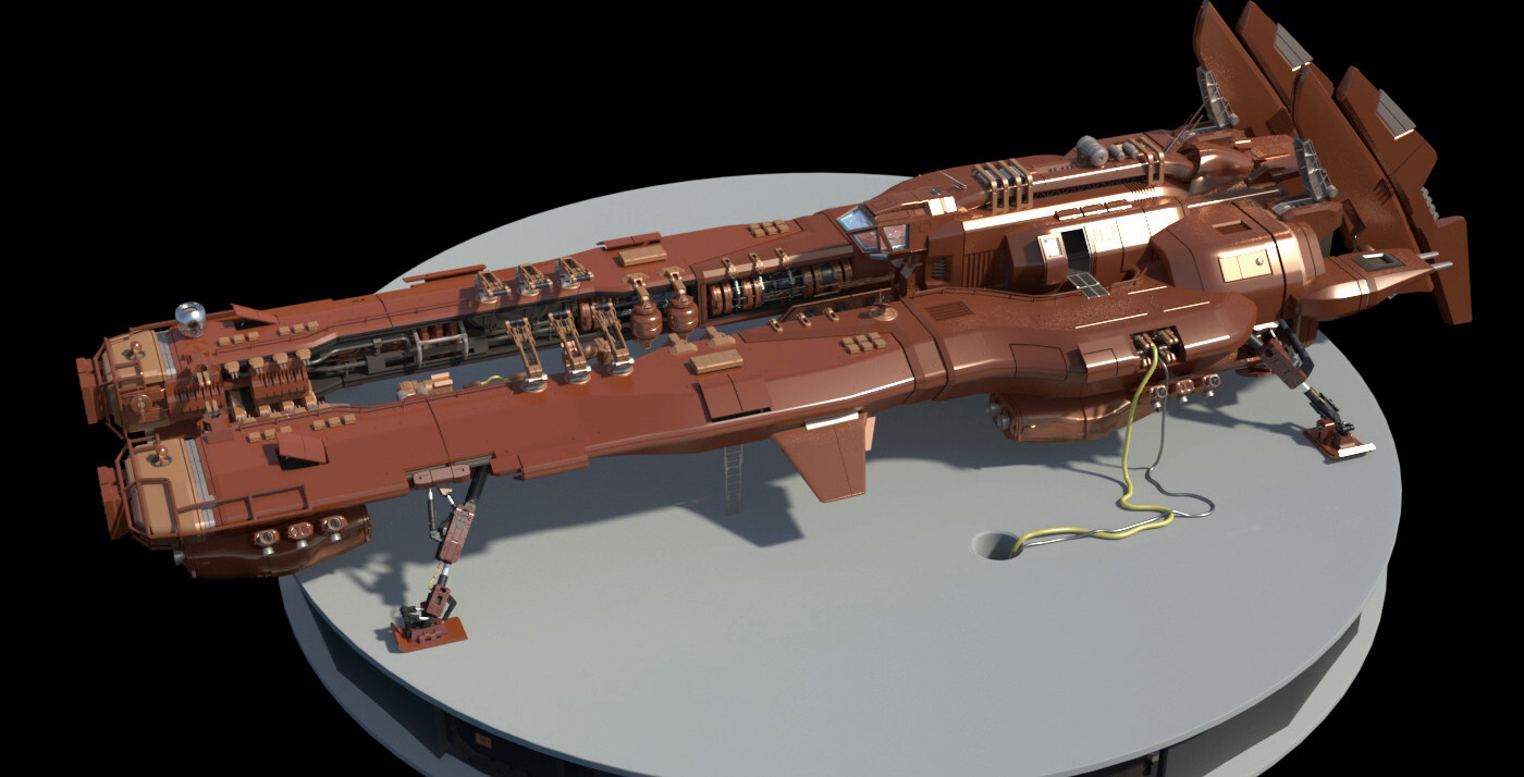 ArtStation - Scifi Spaceship Megapack | Game Assets