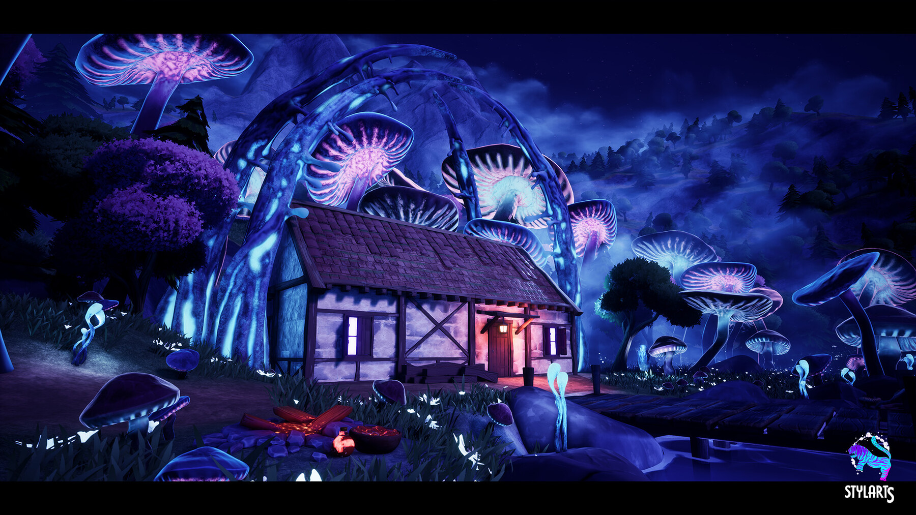 ArtStation - Modular Stylized Village | Game Assets