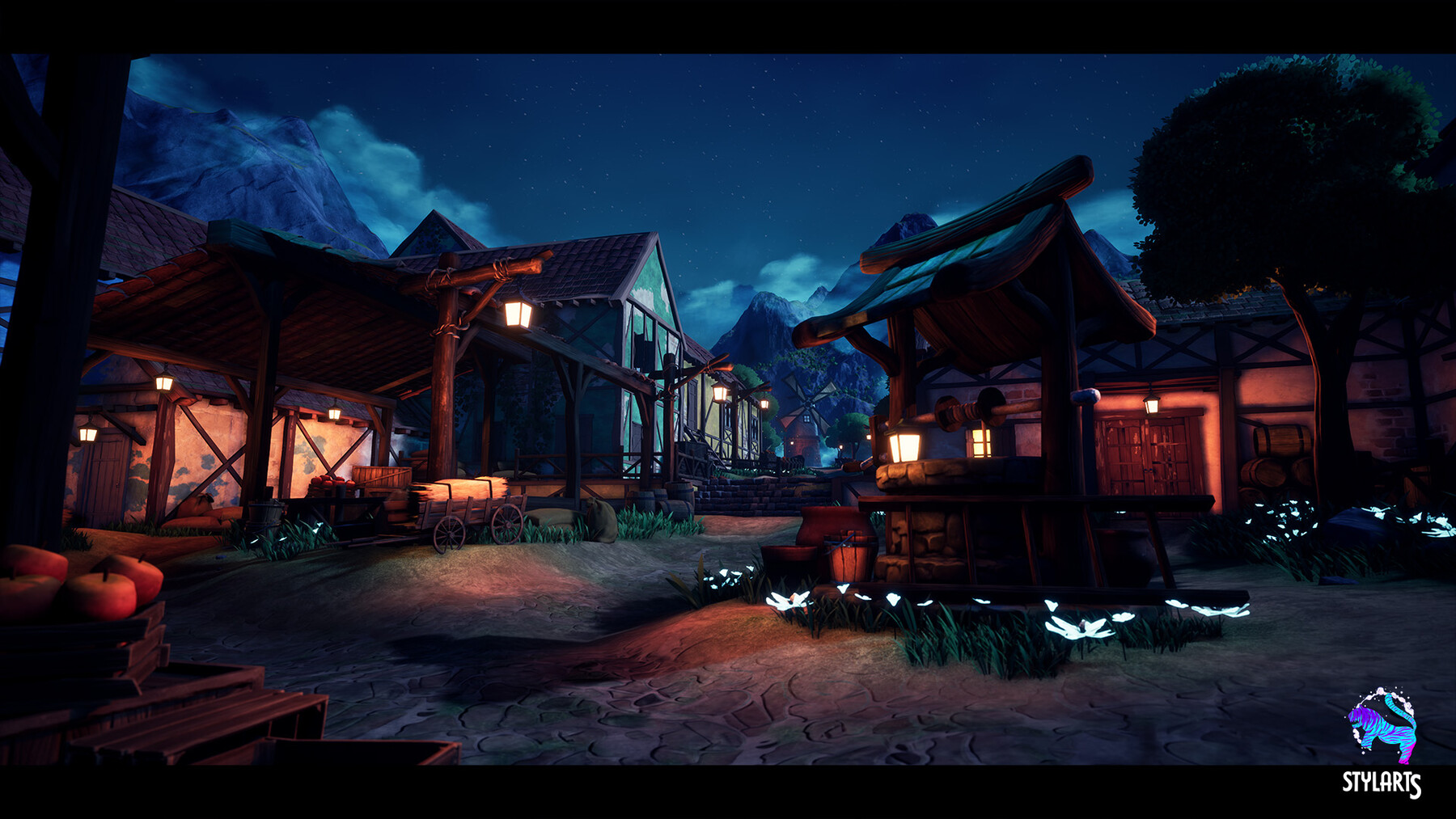 ArtStation - Modular Stylized Village | Game Assets